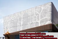 China Modern Exterior Aluminum Facade Custom Perforated Aluminum Solid Panel for sale