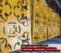 China Polyester Coated Laser Cut Aluminum Wall Panel for Suspended System for sale