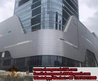 China Aluminum Veneer Low Price Anti-Static Customized Cladding System Curved Aluminium Facade for sale