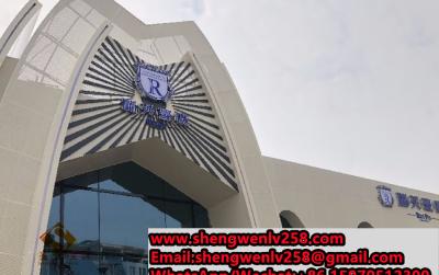China Modern building curtain wall aluminum cladding for facade for sale