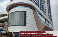China Building Decoration Material Metal Flat Board Aluminum Facade Panel for sale