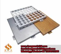 China custom modeling aluminum veneer modern building curtain wall art decor for sale