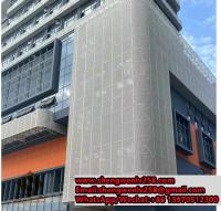 China commercial exterior fireproof wall cladding aluminum veneer curved wall panel for sale