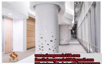 China Custom Perforated Aluminum Solid Panel Decorative Modern Aluminium Curtain Wall Panel for sale