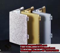 China New cladding decorative steel facade panels for buildings exterior curtain wall aluminum veneer for sale