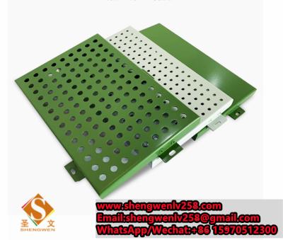 China Outdoor Decoration CNC Carving Aluminum Perforated Panels for sale