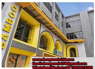 China Building Decoration Ceiling Material Aluminum Veneer 3D Wall Panel for sale