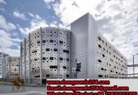 China Aluminium Laser Cut Panels Perforated Metal Sheet Decorative for Wall Cladding for sale