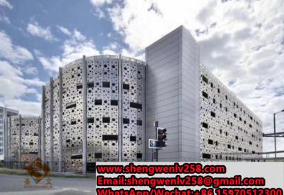China Aluminium Laser Cut Panels Perforated Metal Sheet Decorative for Wall Cladding for sale