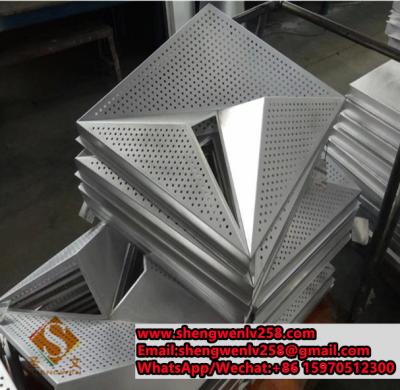 China Good Strength CNC Laser Cutting Panel Aluminum Carved Panel for sale