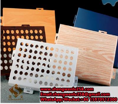 China Aceplate Aluminum Facade Perforated Panels Exterior Wall Panels for Building Materials for sale