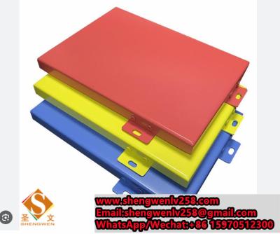 China Perforated Solid Panel Aluminum Exterior Wall Facade Panel for sale
