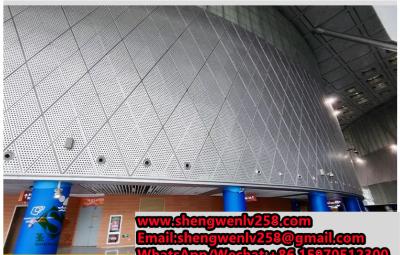 China Custom Processing Aluminum Perforated Panel Aluminum Veneer for Building Cladding for sale