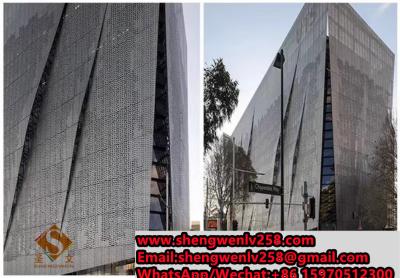 China Aluminum Veneer Fireproof Curtain Wall Systems Sheet Panel Building Cladding Wood Grain Aluminium Veneer Pynching for sale