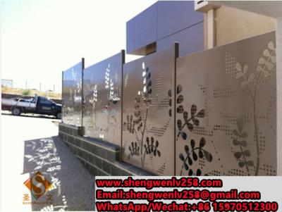 China Perforated Metal Screen Panels Aluminium Ceiling For Facade System Wall Cladding Customized for sale