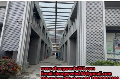 China Aluminium Sheet Interior Wall Cladding Curtain Walls Stone Grain Decoration Aluminum Veneer Foshan Aluminum Veneer for sale