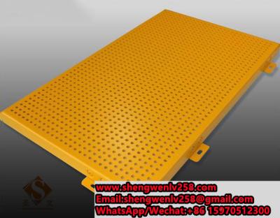 China Customized PVDF Coating 3D Exterior Curtain Wall Aluminum Veneer for sale