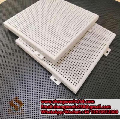 China Silver Color Curved Aluminum Wall Cladding for Exterior Decoration for sale