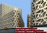 China Laser Cut Aluminum Product 3D Aluminum Wall Panel for Project for sale