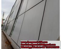 China Aluminum Veneer PVDF Solid Aluminum Perforated Wall Cladding Material for sale