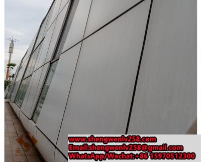 China Aluminum Veneer PVDF Solid Aluminum Perforated Wall Cladding Material for sale