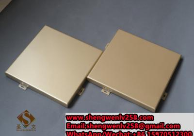 China Decorative Wall Cladding Building Material 1100 Anodized Aluminum Sheet for sale