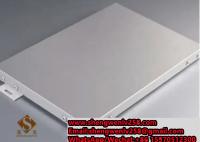 China New Design Laser Profiled Engraving Plate Aluminum Veneer Wood Grain Curtain Wall for sale