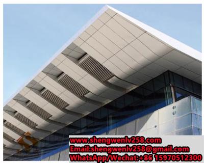China 21 Years Professional Manufacture Suspended Ceiling Hook-on Aluminum Ceiling for sale