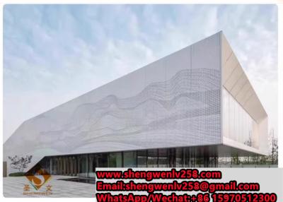 China Construction Material Modern Wall Cladding 10mm Aluminium Plate for Station Project for sale