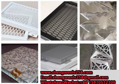 China 3.0mm Irregular Shape Metal Plate Aluminum Solid Panel for Mall Decoration for sale