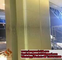 China 2.0mm Building Material Wall Cladding Aluminium Decorative Wall Panels with CNC for sale