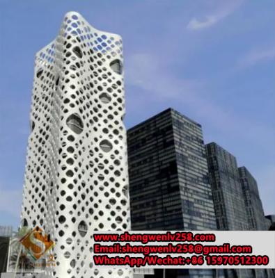China 2.0mm Building Material Wall Cladding Aluminium Decorative Wall Panels with CNC for sale