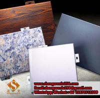 China CNC Aluminum Cladding Exterior Siding 3D Building Panel for The Gym for sale