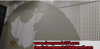 China Factory Cheap Price Aluminum Perforated Panel Custom Diamong 3D Wall Panel for sale