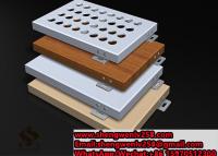 China Outdoor Custom Design Building Aluminum Veneer Curtain Wall Facade Cladding Aluminum Panel for sale