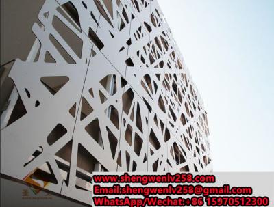 China Customized Decorative Aluminum Metal Garden Fence Screen for sale