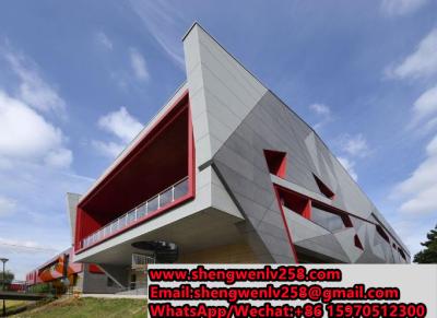 China Solid Aluminum Panel with PVDF Coating Construction Wall Material for sale