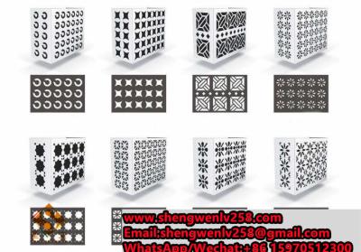 China Custom Regular Pattern of Wall Panels Aluminum Laser Cut Wall Panel for sale