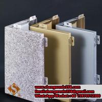 China Exterior Facade Metal Building Materials Wall Aluminum Curtain Wall Decor Punched Aluminum Veneer for sale