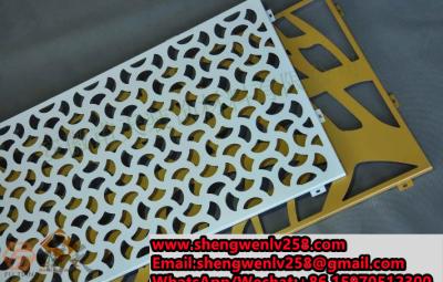 China Aluminum Suspended Ceiling Expanded Metal Mesh Perforated Panel for sale