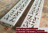 China 2.0mm Perforated Metal Facade Cladding Aluminum Carved Exterior Wall Panel for sale