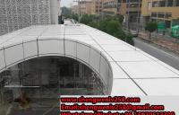 China Powder coated white color solid wall cladding aluminum ceiling interior decoration for sale