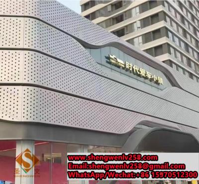 China PVDF Coated Aluminum Product Expanded Wire Mesh for Exterior Wall for sale