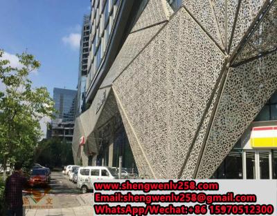 China Large Gymnasium Building Aluminum Facade Lightweight Aluminum Cladding for sale