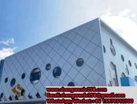 China Perforated Aluminum Solid Panel Aluminium Curtain Wall Panel for sale