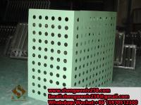 China Anti rust metal facade solid aluminum facades for building Guangzhou supplier for sale