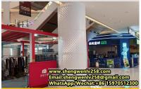 China Exterier Wall Decoration Aluminium Alloy Building Material Curved Aluminum Wall Panels for sale