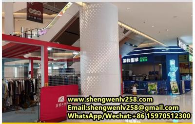 China Exterier Wall Decoration Aluminium Alloy Building Material Curved Aluminum Wall Panels for sale