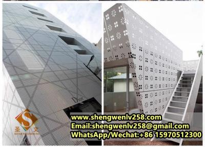 China High Quality Aluminum Perforated Wall Cladding Panel for sale