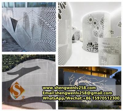 China Exterior Wall Panels Decoration Material Aluminum Solid Panel for Facade for sale